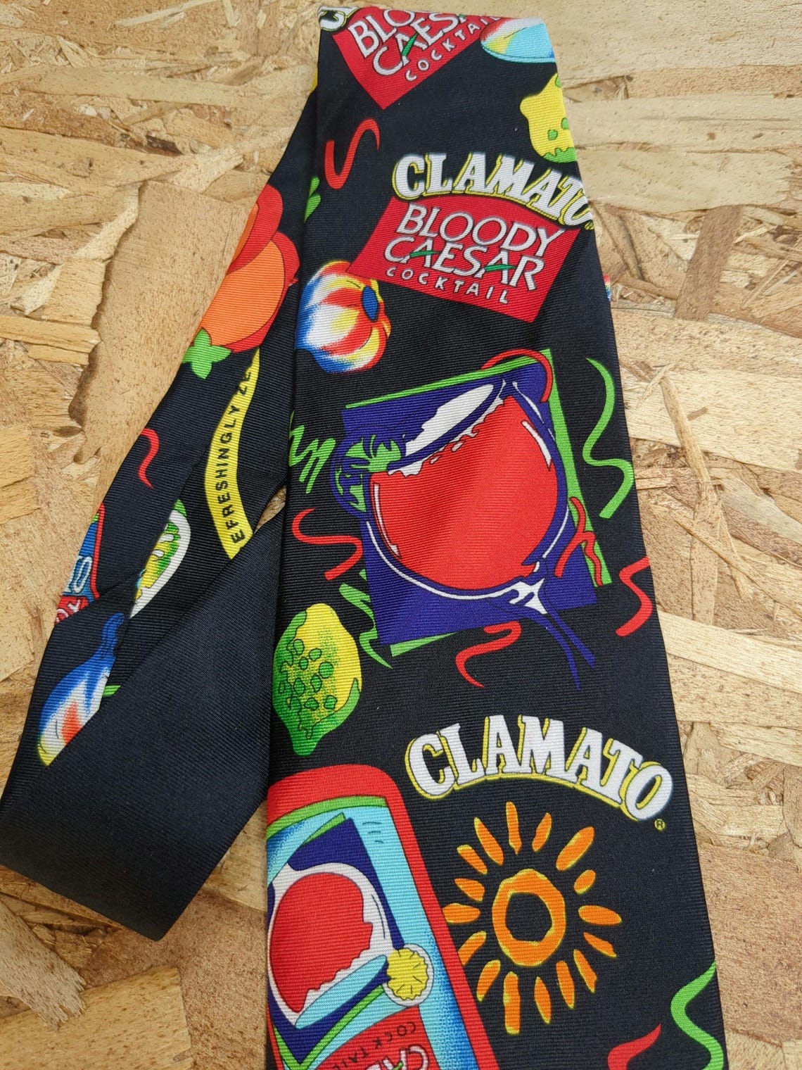 Clamato Bloody Mary Cocktail Bartender Tie Men's Ties Neckties - Etsy