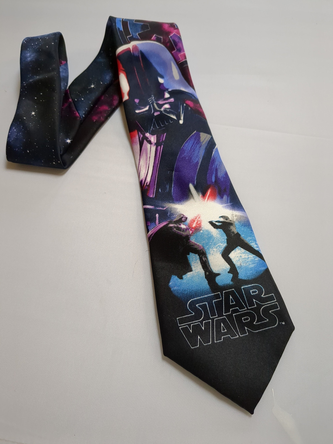 Star Wars Darth Vader Necktie From Lucas Films Men's Ties - Etsy