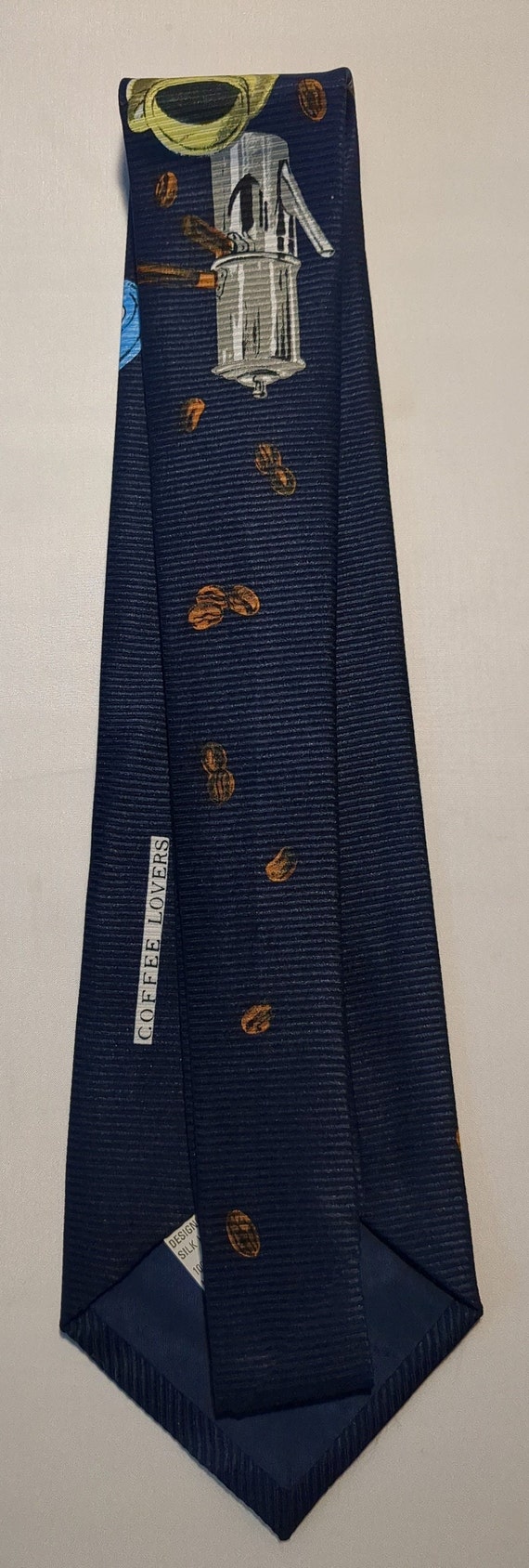 Coffee Lovers Necktie Espresso Cappuccino or Just Pla… - Gem