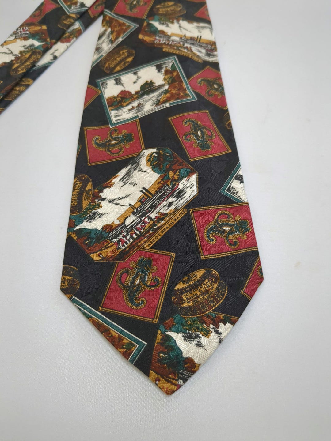 British English Boat Racing Ascot Heath Thames Men's Ties Neckties - Etsy