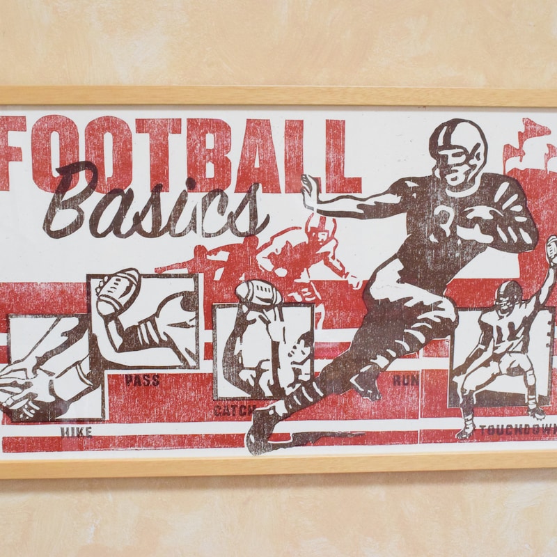 Football Art - Etsy