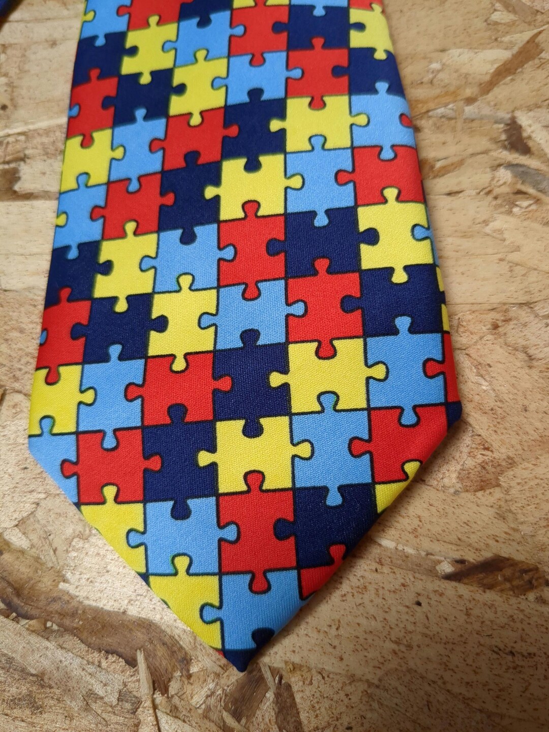 Puzzle Pieces Tie Autism Tie Game Tie Men's Ties Neckties - Etsy