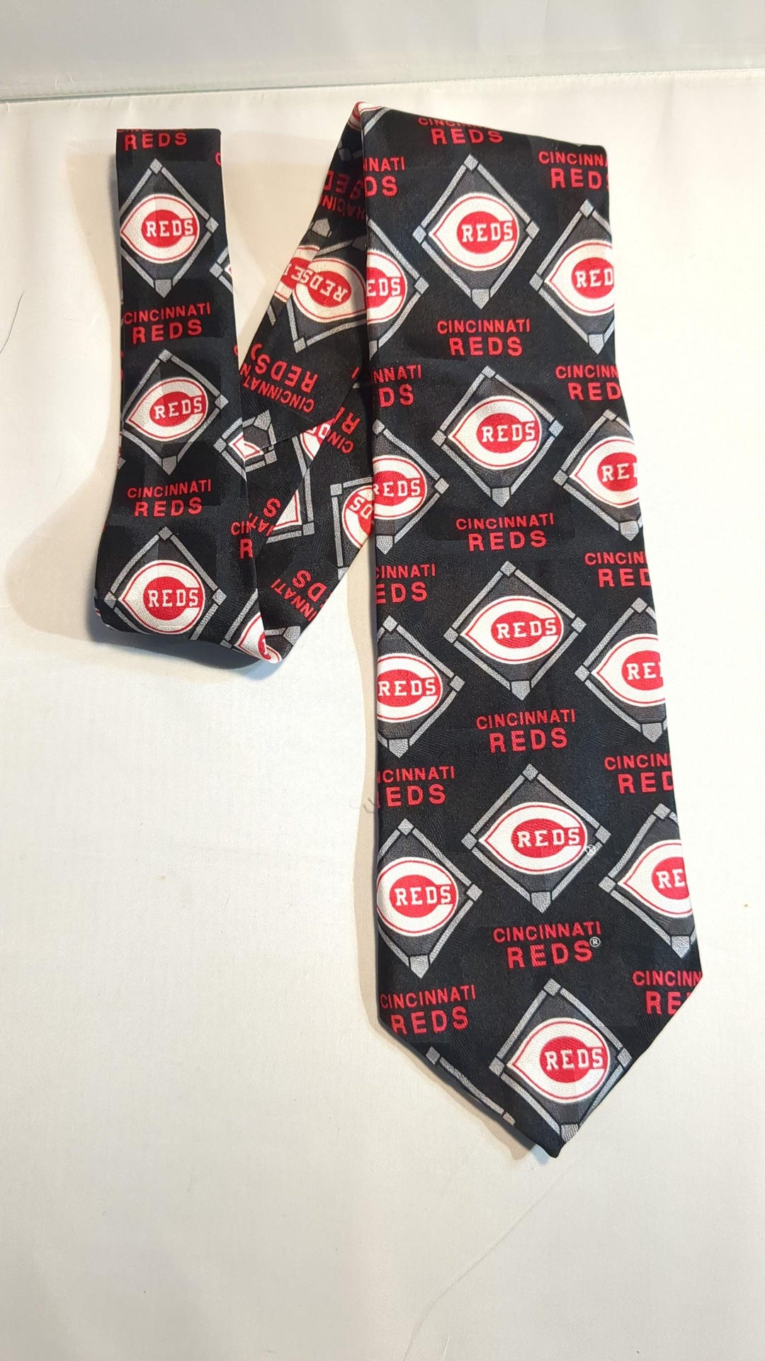 Cincinnati Reds Major League Baseball Fan's Necktie - Etsy