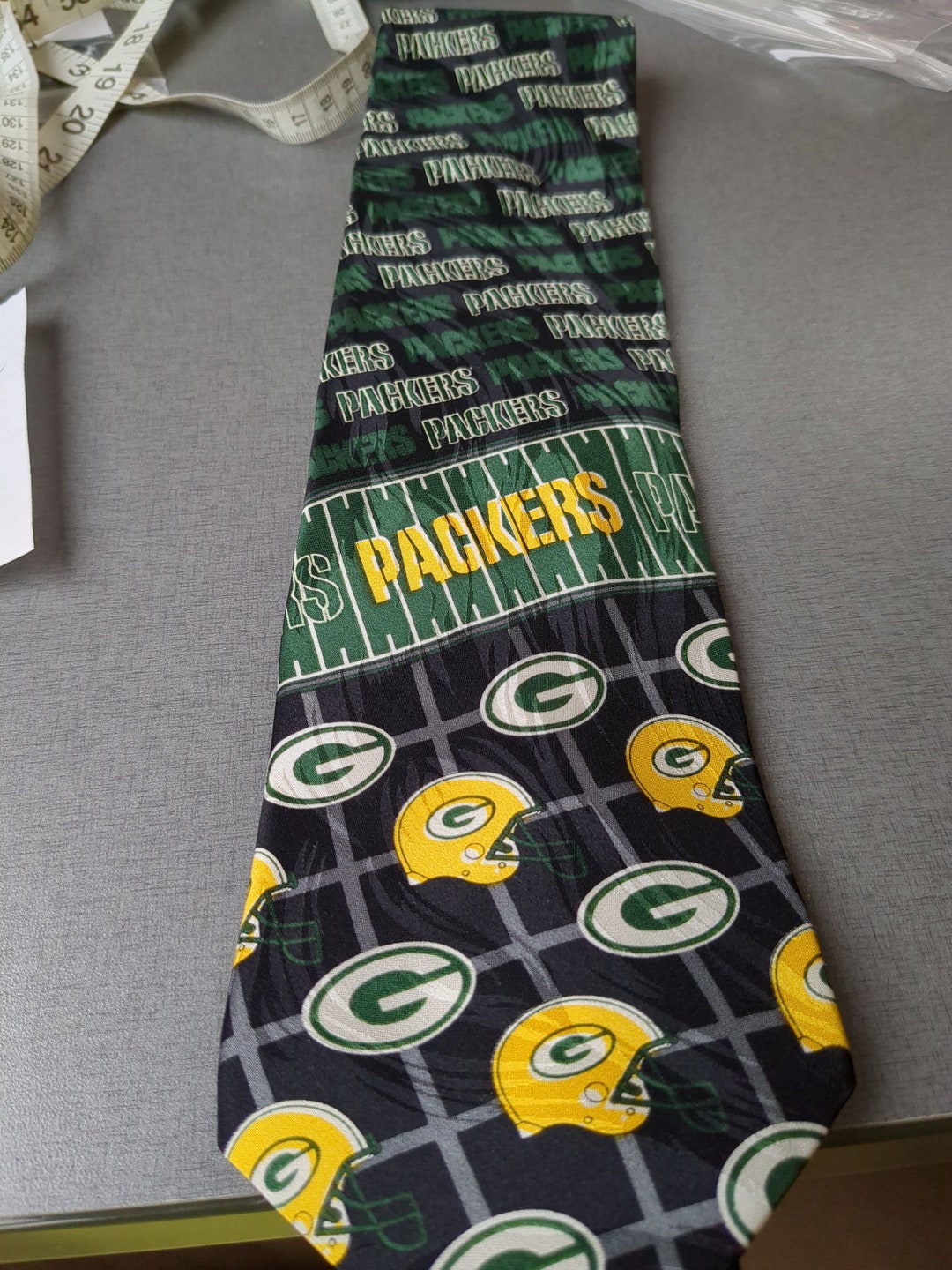 Green Bay Packers NFL Football Team Pride Necktie the Pack is Back RM ...