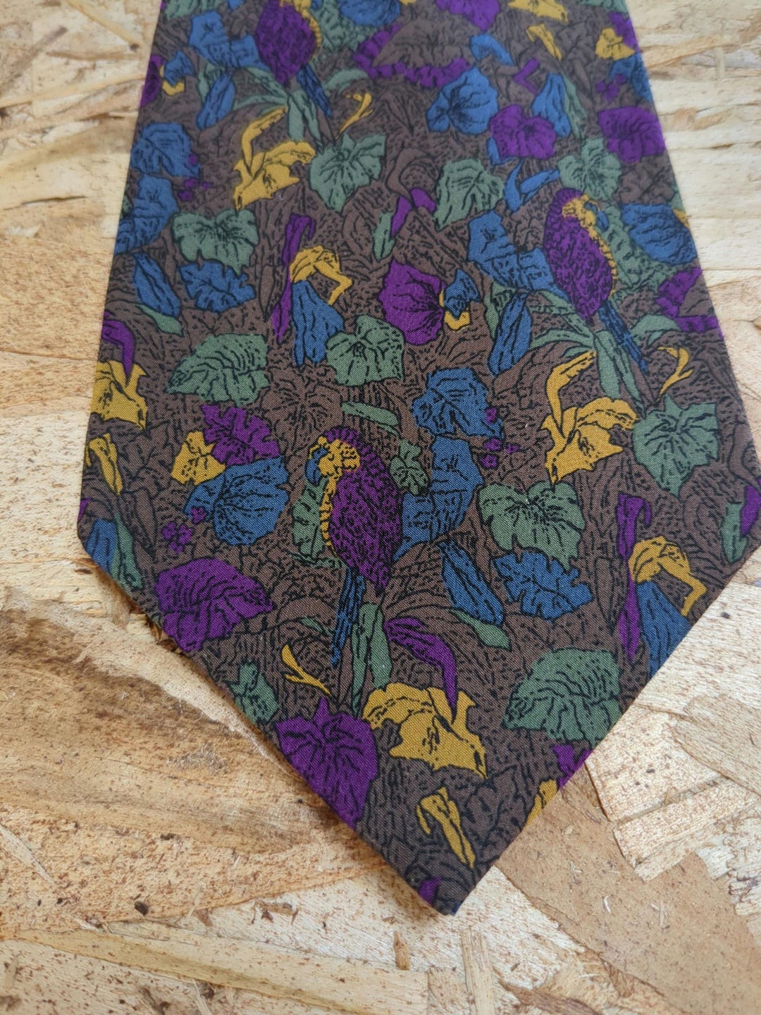Parrot Jungle Bird Tie Pretty Bird Men's Ties Neckties - Etsy