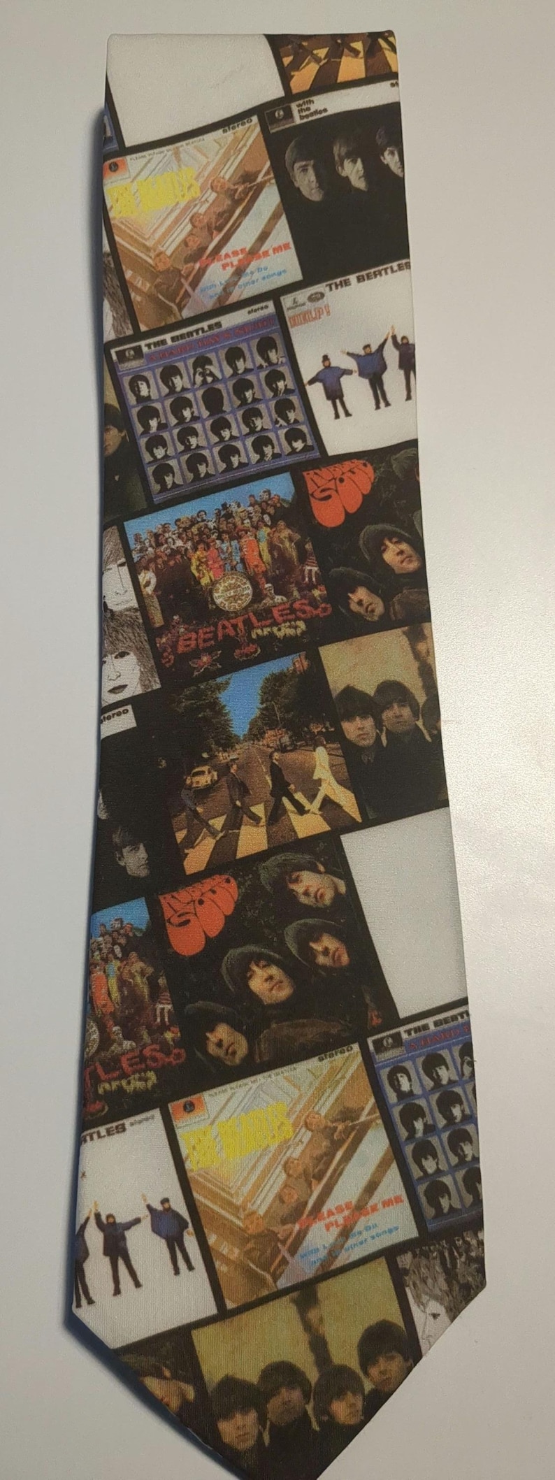 The Beatles Necktie 1996 Beatles Album Covers by Ralph Marlin the Fab 4 ...