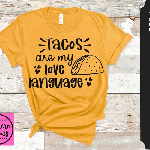 Peace Love Tacos SVG Taco Cinco De Mayo Love Saying Cut - Etsy