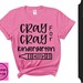 Cray Cray for Kindergarten SVG, Cut File, Teacher, School, Kids, First ...