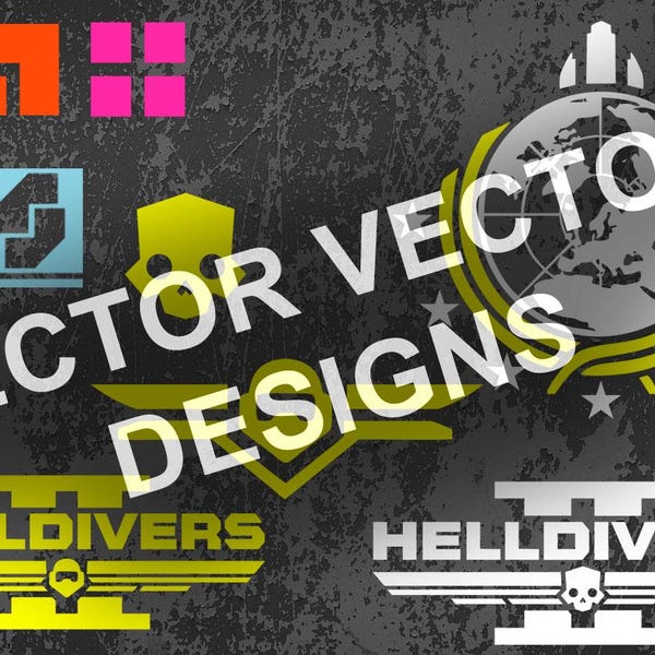 Helldivers Logos - Etsy