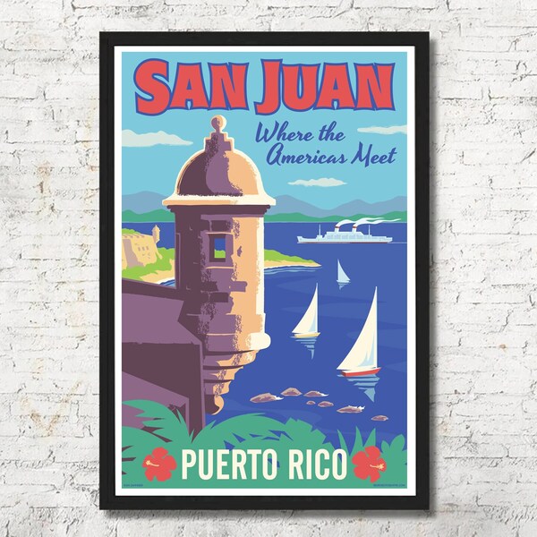 Puerto Rico Poster - Etsy