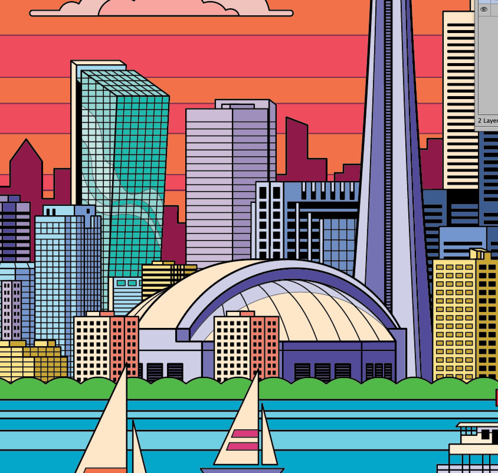 Toronto Toronto Poster Toronto Wall Art Toronto Art Print - Etsy