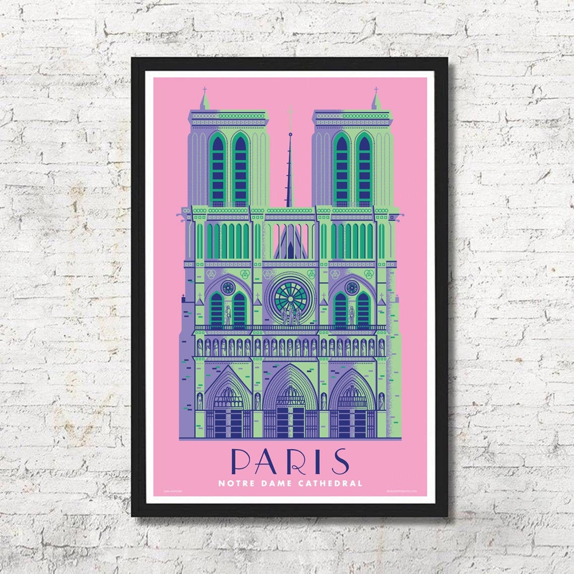 Paris Poster Paris Wall Art Paris Art Print France Poster | Etsy