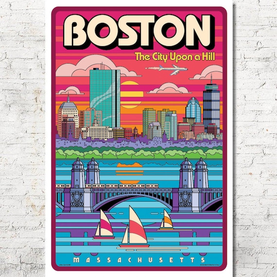 The Town Boston Poster