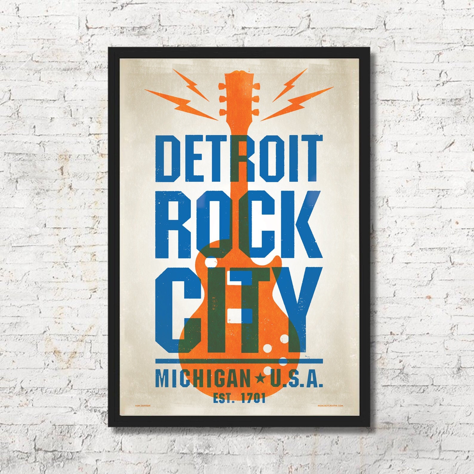 Detroit Poster Detroit Wall Art Detroit Print Detroit Art - Etsy