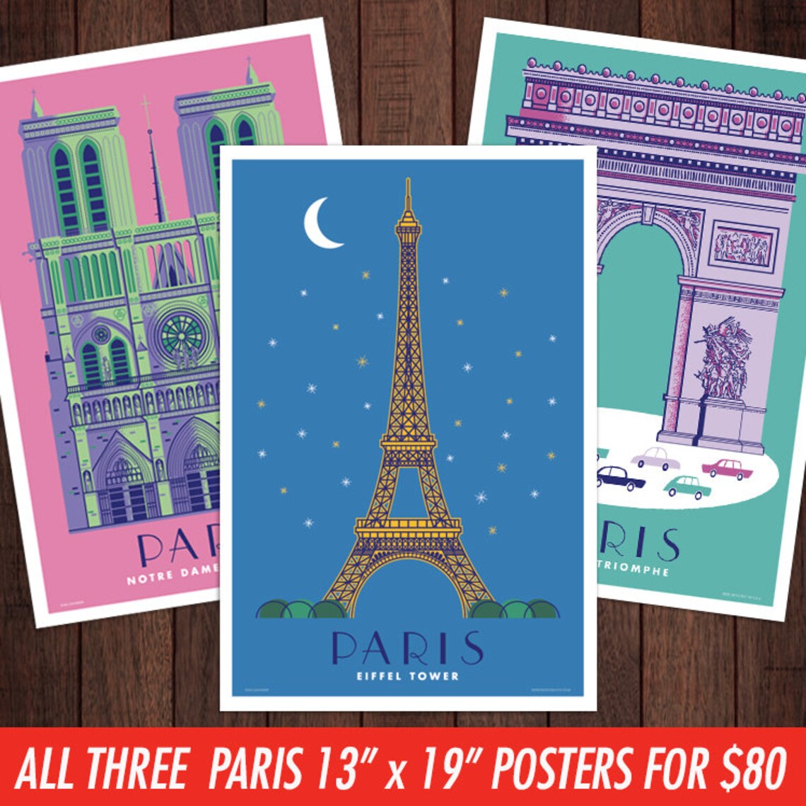 Paris Poster Paris Wall Art Paris Art Print France Poster - Etsy