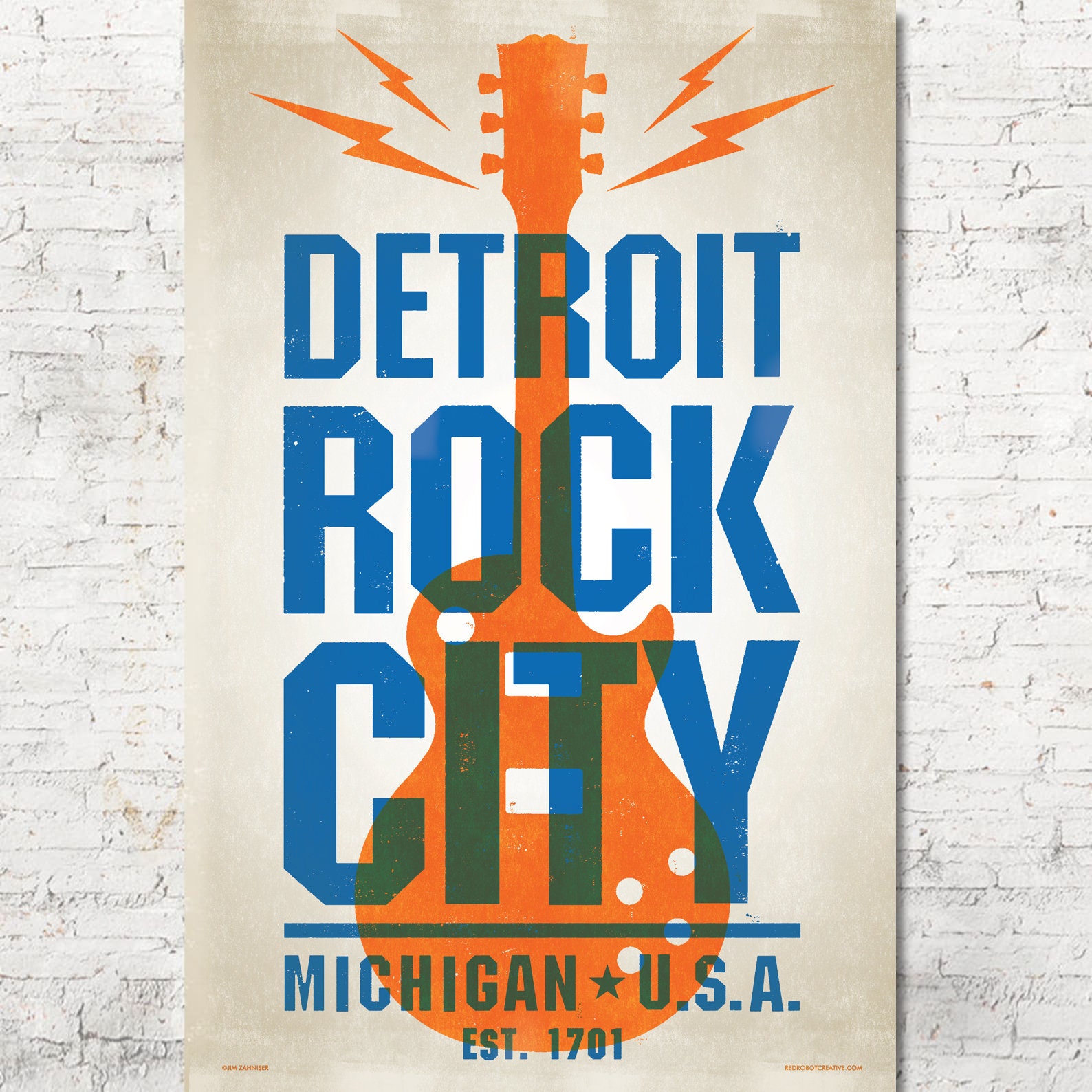 Detroit Poster, Detroit Wall Art, Detroit Print, Detroit Art Print ...