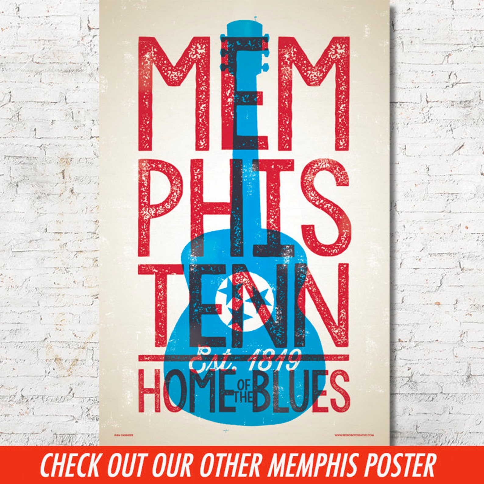 Memphis Poster Memphis Wall Art Memphis Print Memphis Art | Etsy