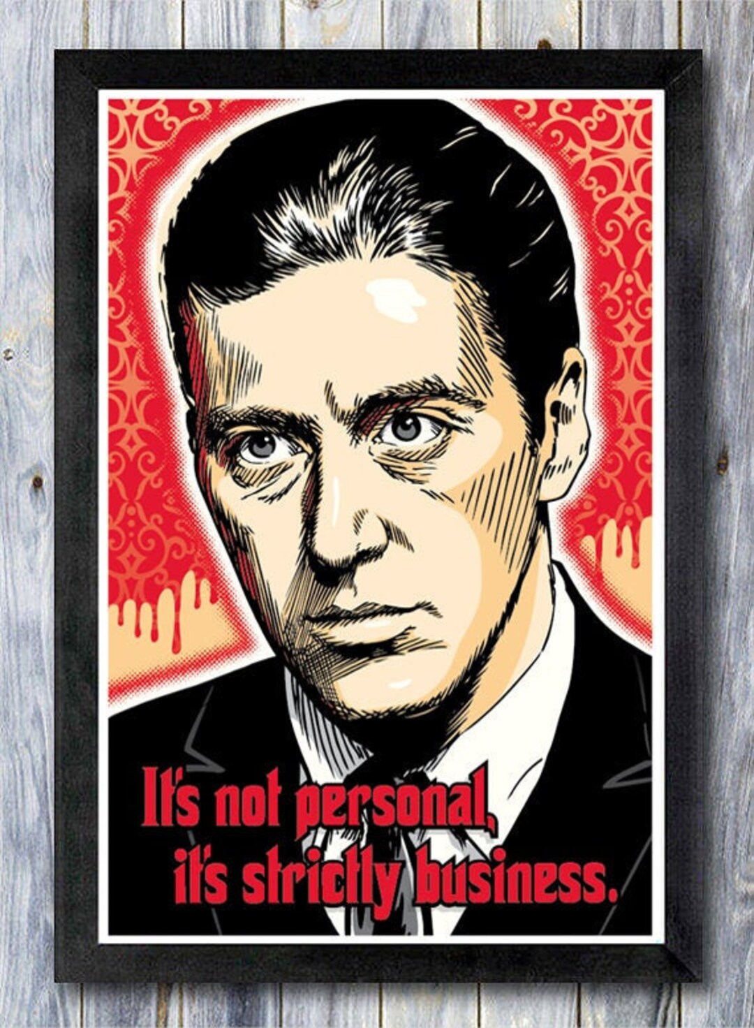 Godfather Al Pacino Poster