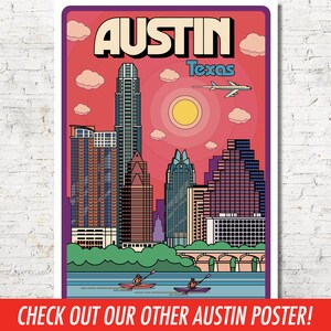 Austin Poster, Austin Wall Art, Austin Art Print, Austin Print, Poster ...