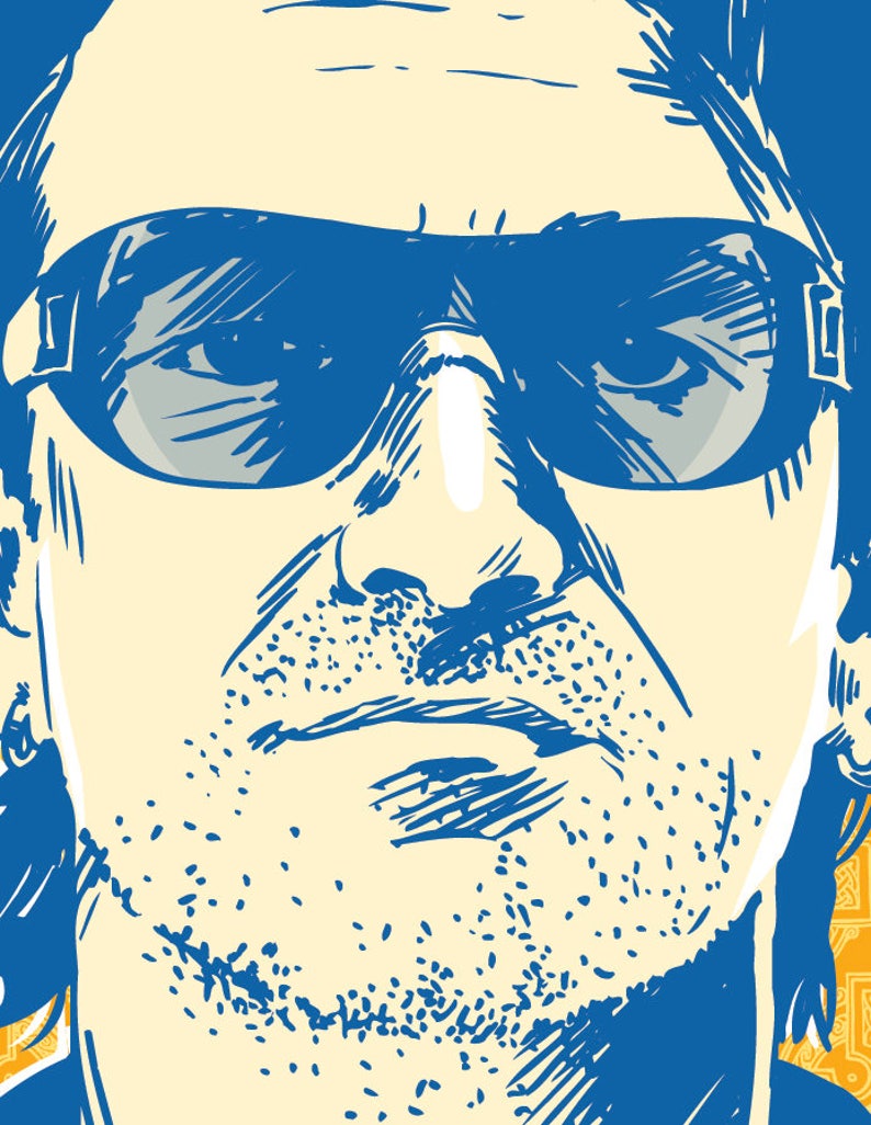 Bono U2 Bono Bono Poster Bono Wall Art Bono Art Print | Etsy