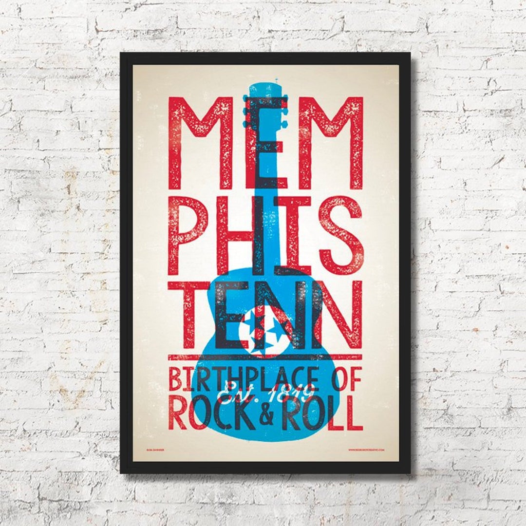 Memphis Poster, Memphis Wall Art, Memphis Print, Memphis Art Print ...