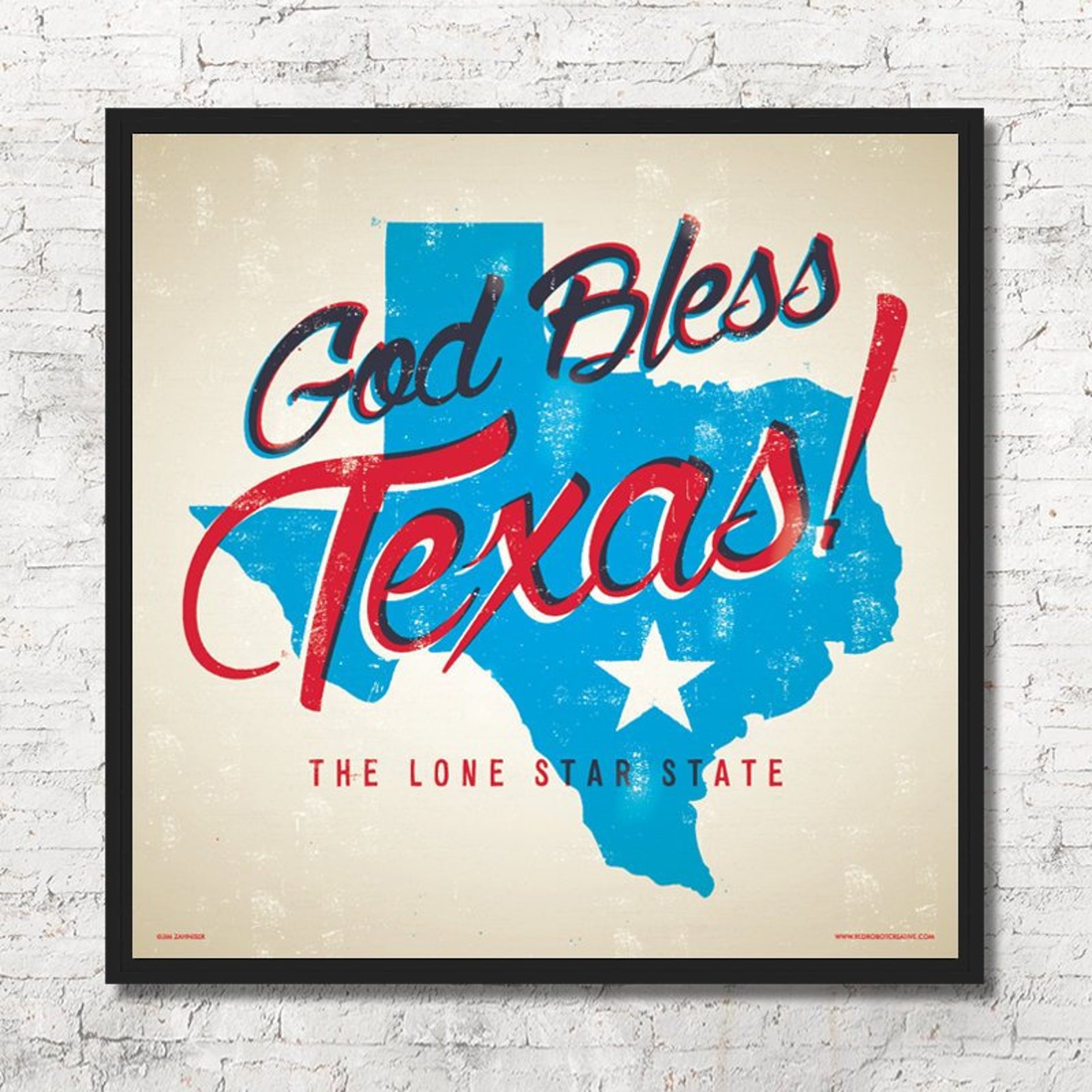 Texas Poster Texas Wall Art Texas Art Print Texas Print - Etsy