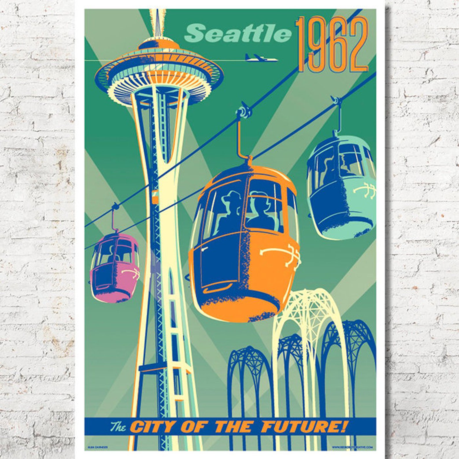 Seattle World's Fair Seattle Poster Seattle Wall Art - Etsy