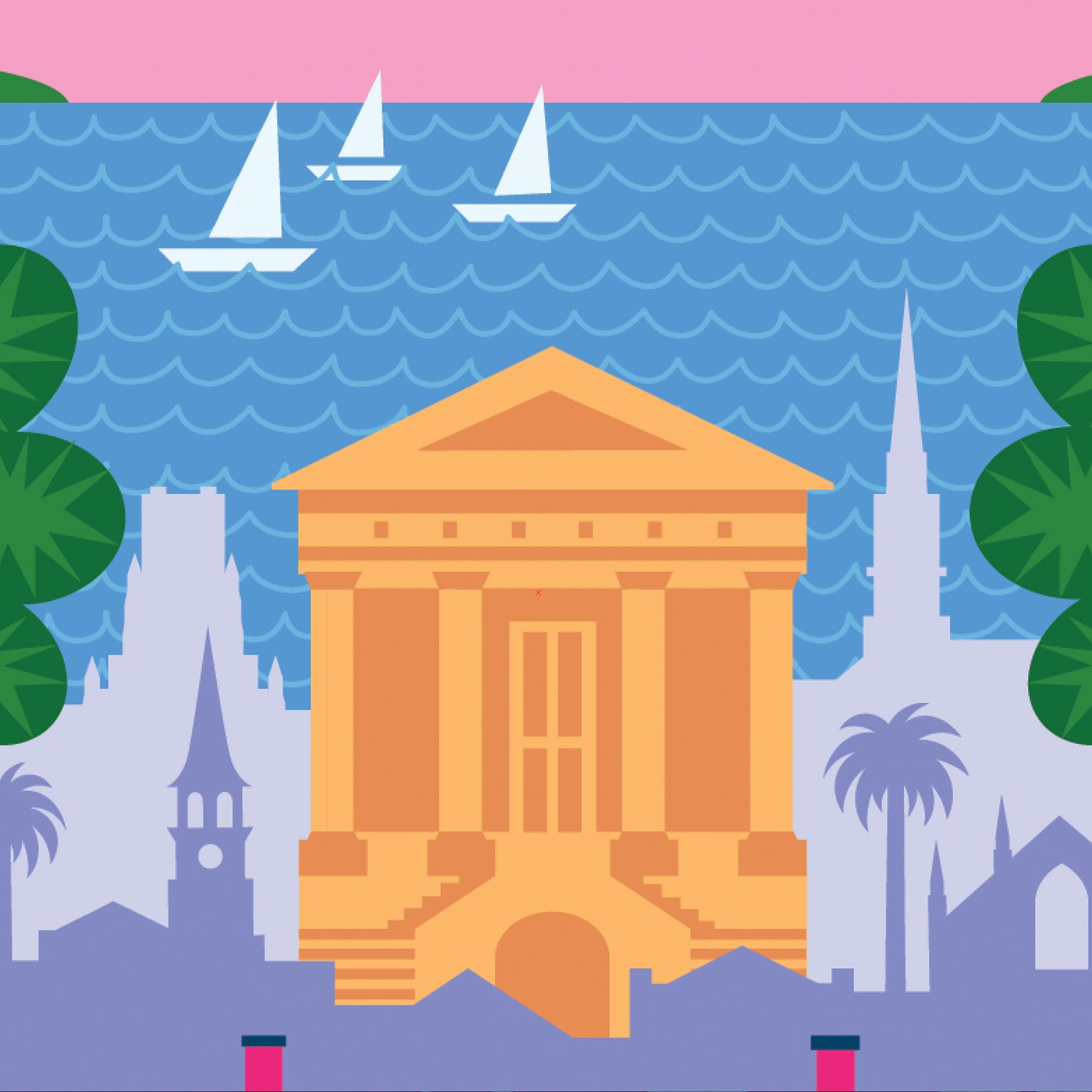 Charleston Poster Charleston Wall Art Charleston Art Print - Etsy