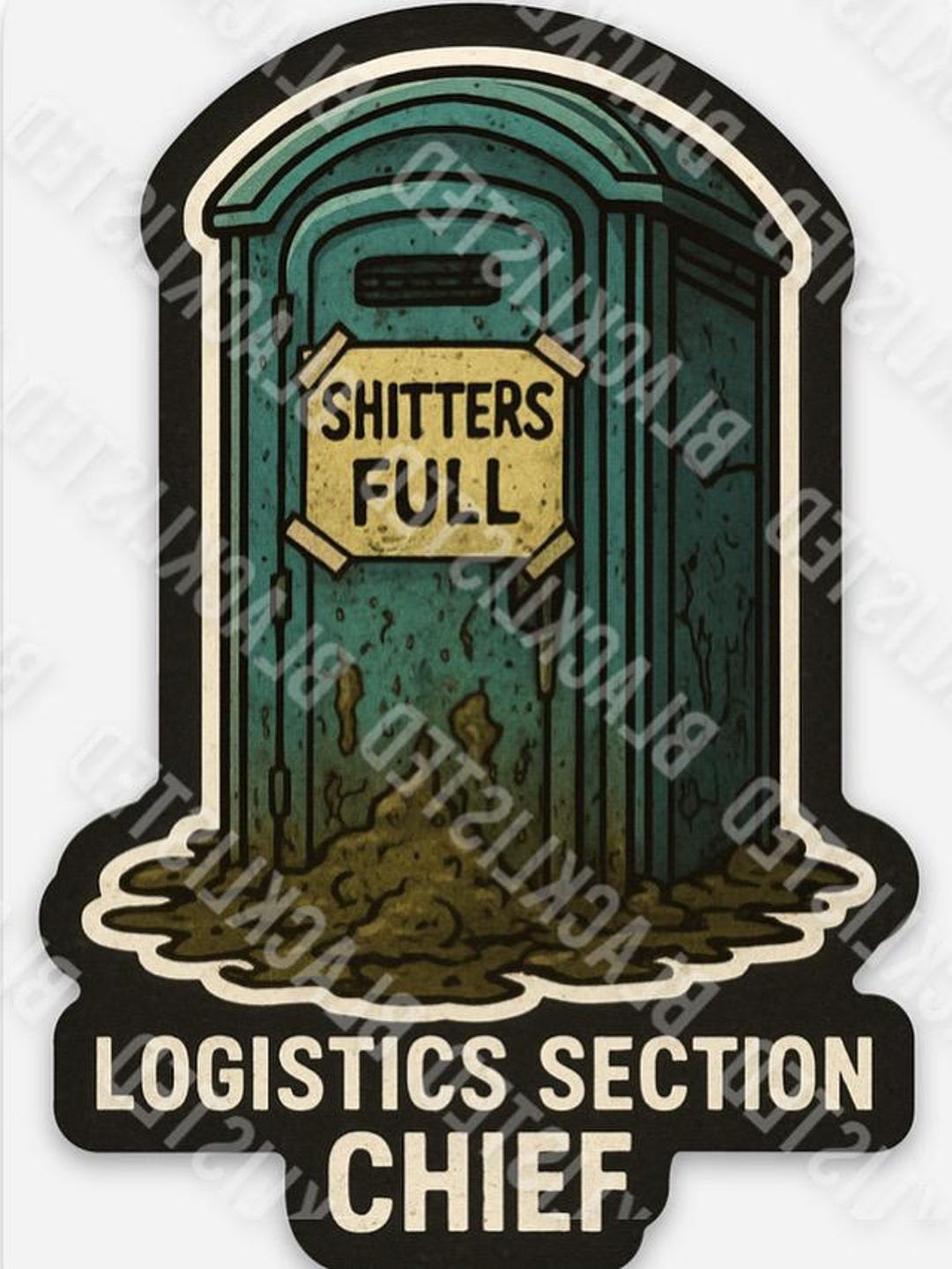 Logistics Section Chief Sticker - Etsy