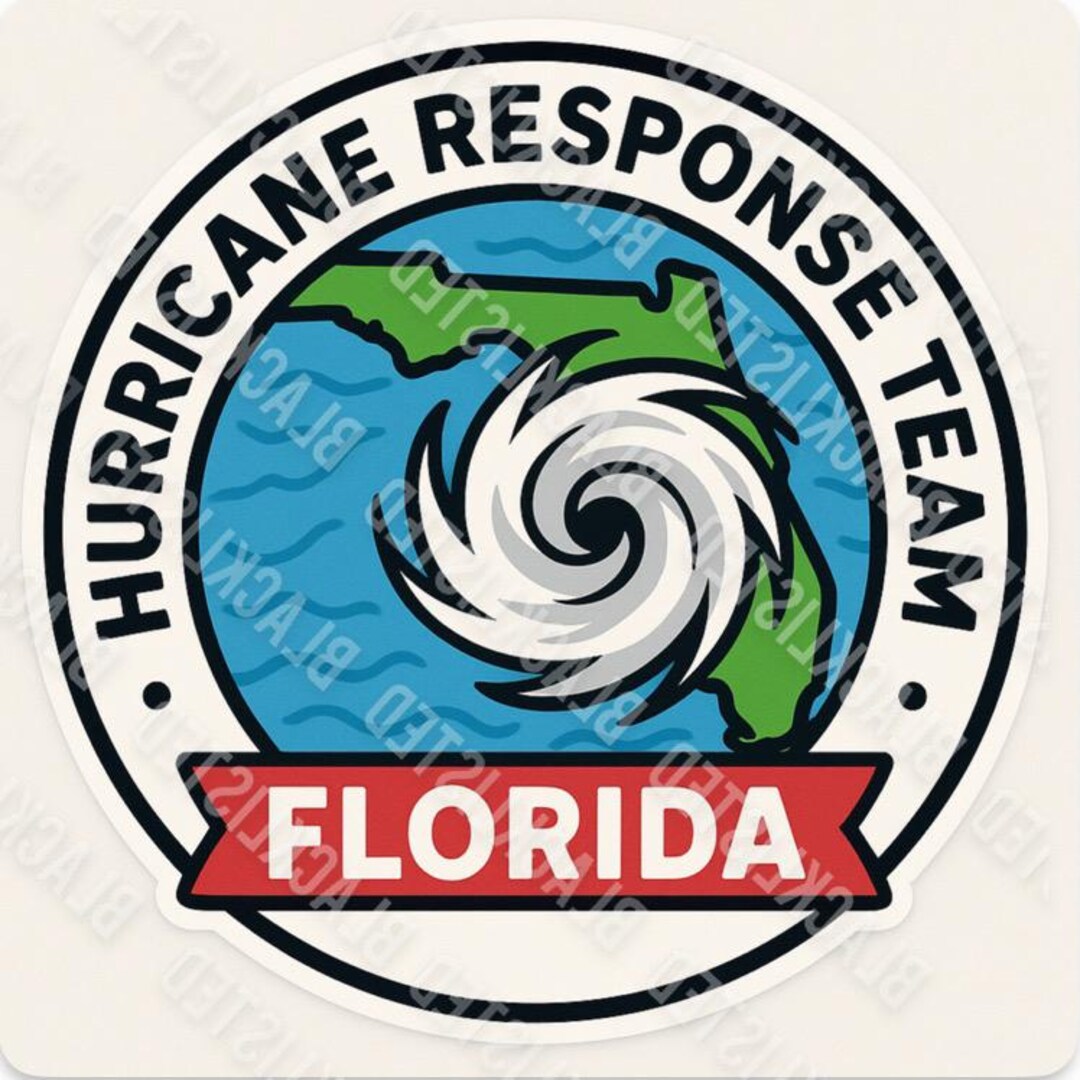 Hurricane Response Team Sticker - Etsy