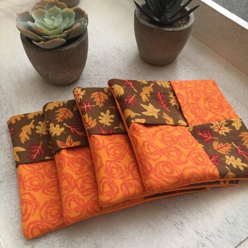 Holiday Coasters, Coffee Coasters, Holiday Mug Rugs, Quilted Coasters ...