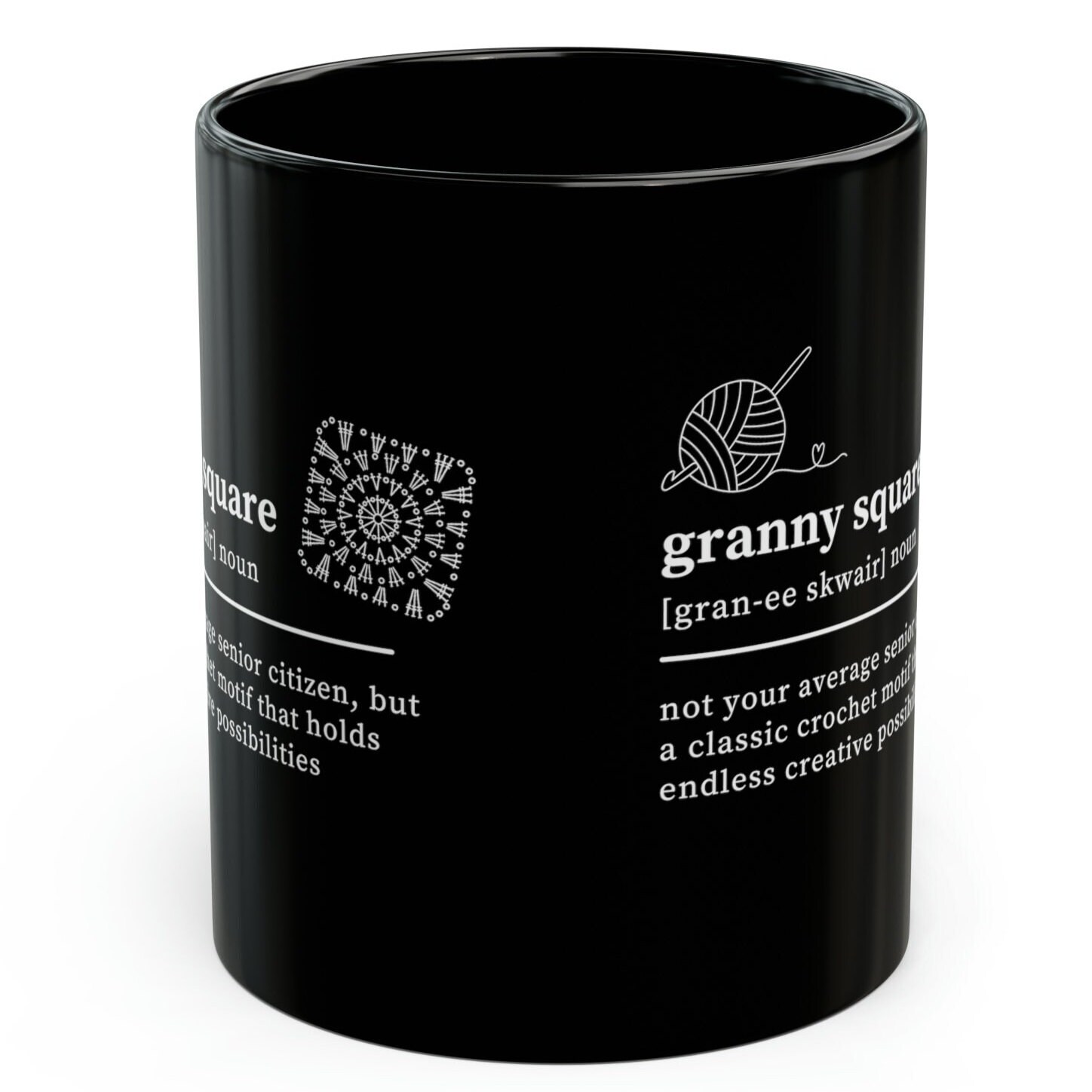 Granny Square Coffee Cup Definition Mug Coffee Personalized Cup of ...