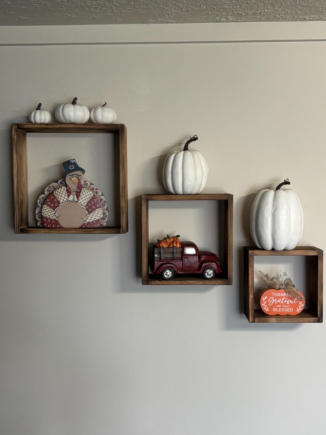 3 Squares Box Shelves - Etsy
