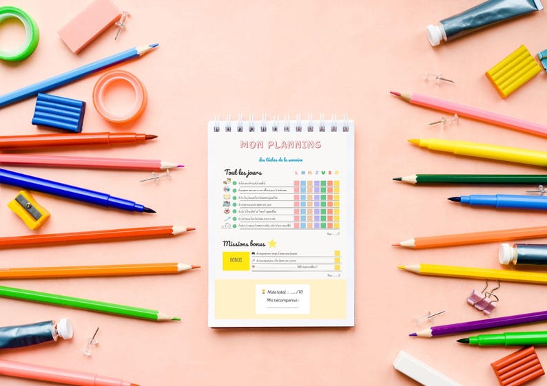 2025-2026 Children's Planner | Fun School Diary | Behavior Tracker and ...