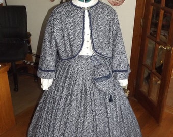 Ladies Size 8 Civil War Zouave Suit Reenacting Dress and - Etsy