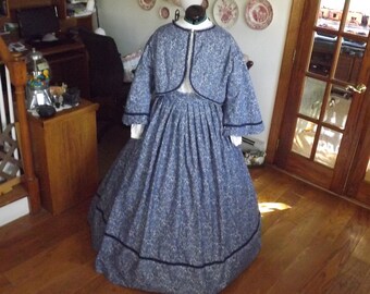 Ladies Size 18 Civil War Zouave Suit Reenacting Dress - Etsy