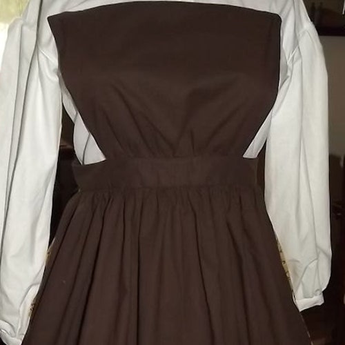 Civil War Pinner Apron Various Colors - Etsy