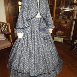 Ladies Size 16 Civil War Zouave Suit Reenacting Dress - Etsy