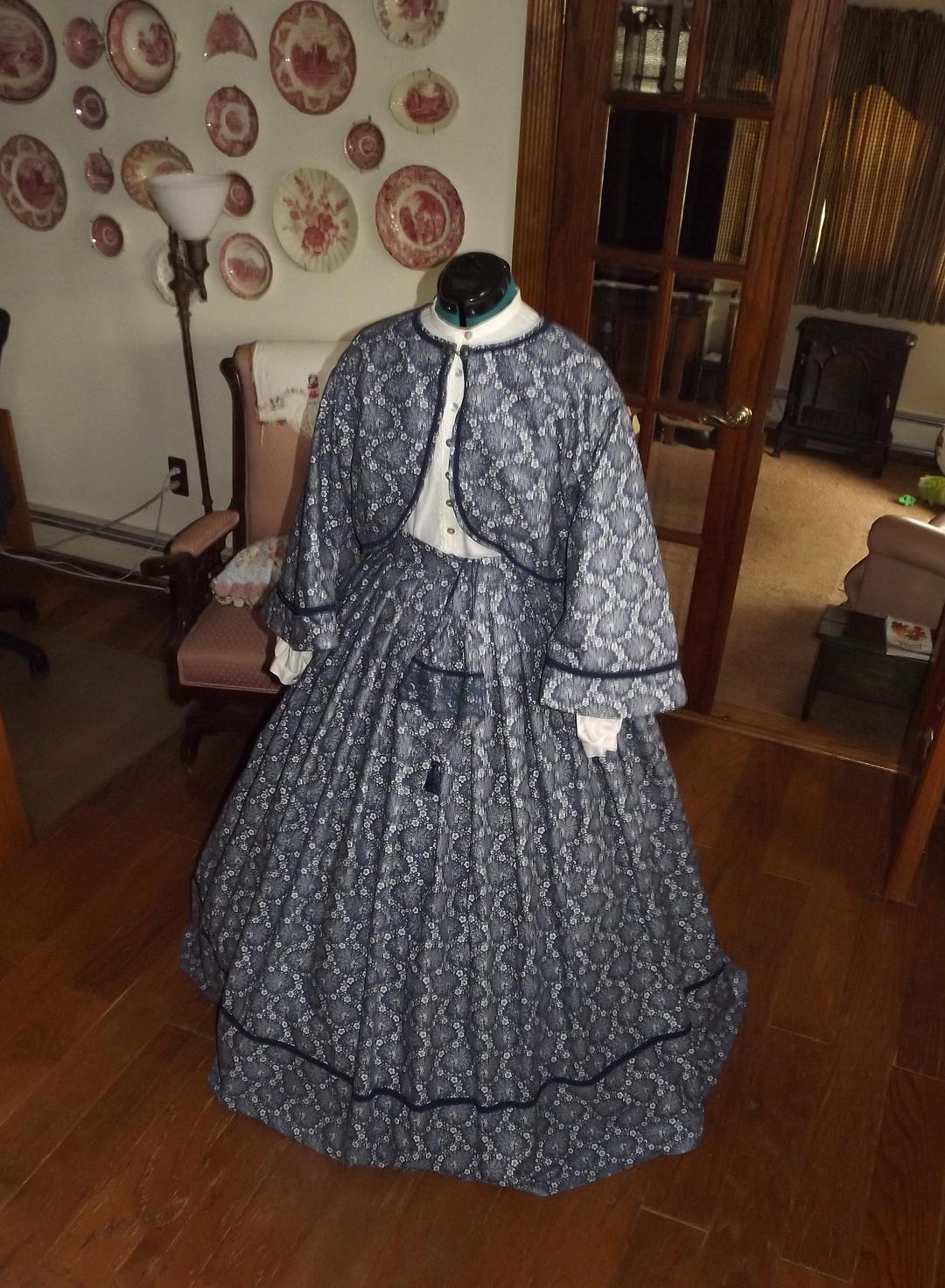 Ladies Size 16 Civil War Zouave Suit Reenacting Dress - Etsy