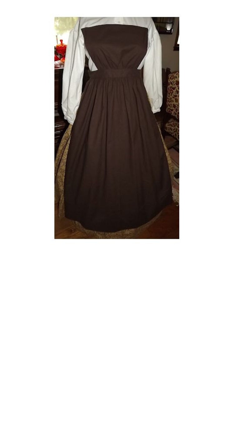 Civil War Pinner Apron Various Colors | Etsy