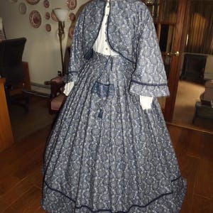 Ladies Size 16 Civil War Zouave Suit Reenacting Dress - Etsy