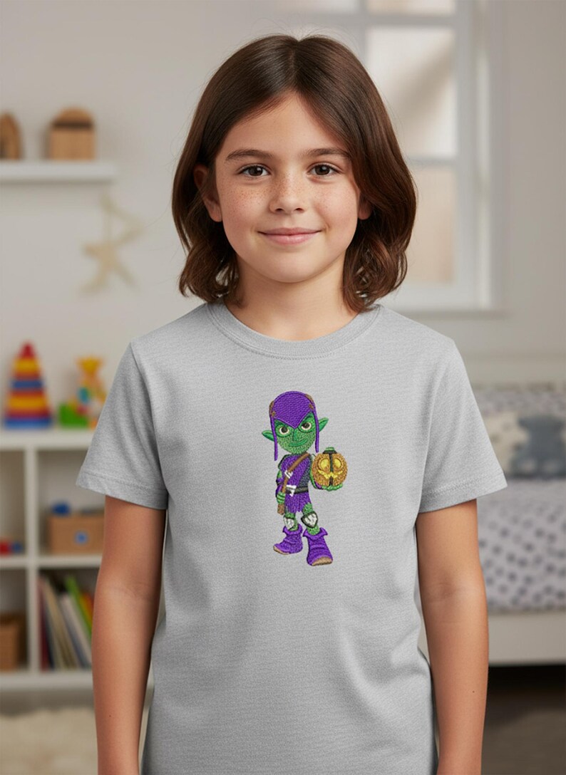 Green Goblin, Spidey Friend Goblin,embroidery Design: Signature Pumpkin ...