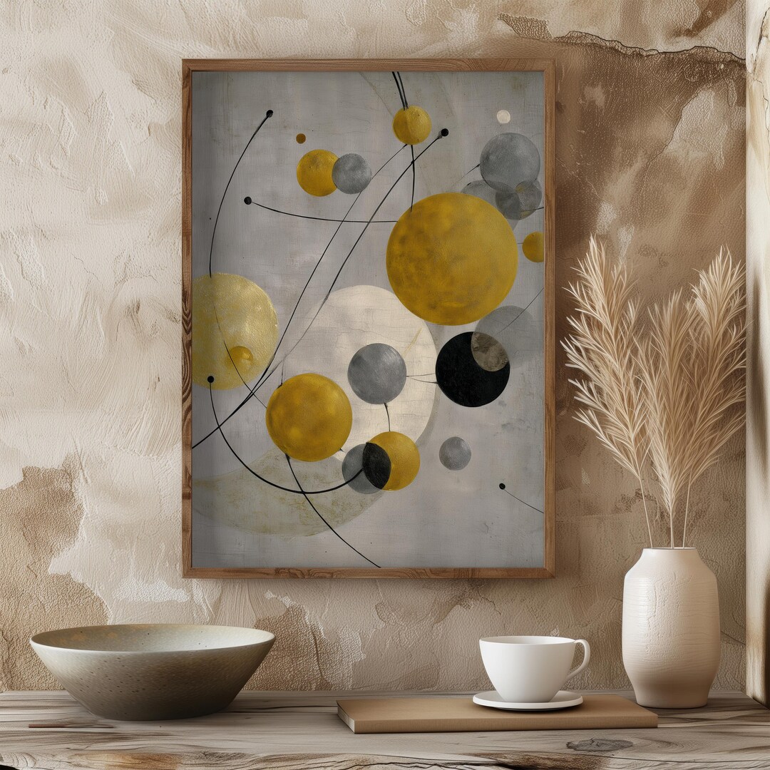 Minimalist Geometric Print: Modern Abstract Line Art - Etsy