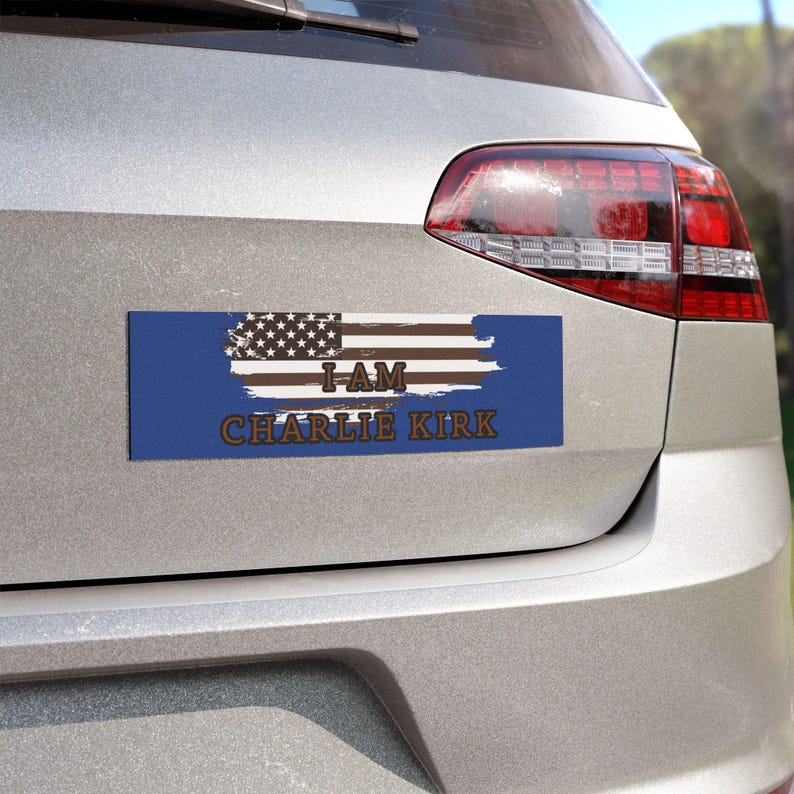 Charlie Kirk Car Magnets, Political Activist Merch, Conservative Gifts ...