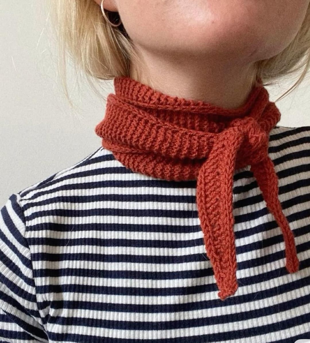 Scandi Scarf PDF Pattern - Beginner - Etsy