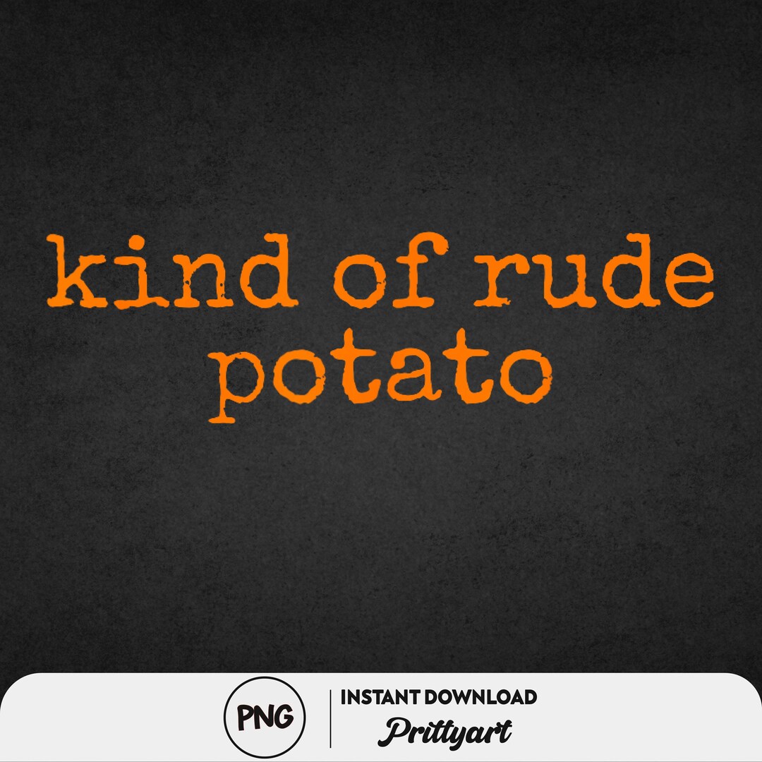 Sweet Potato & Kind of Rude Potato PNG | Funny Thanksgiving Couple ...