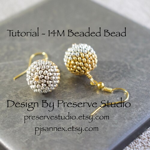TUTORIAL Beaded Ballisimo Bead Pattern - Etsy