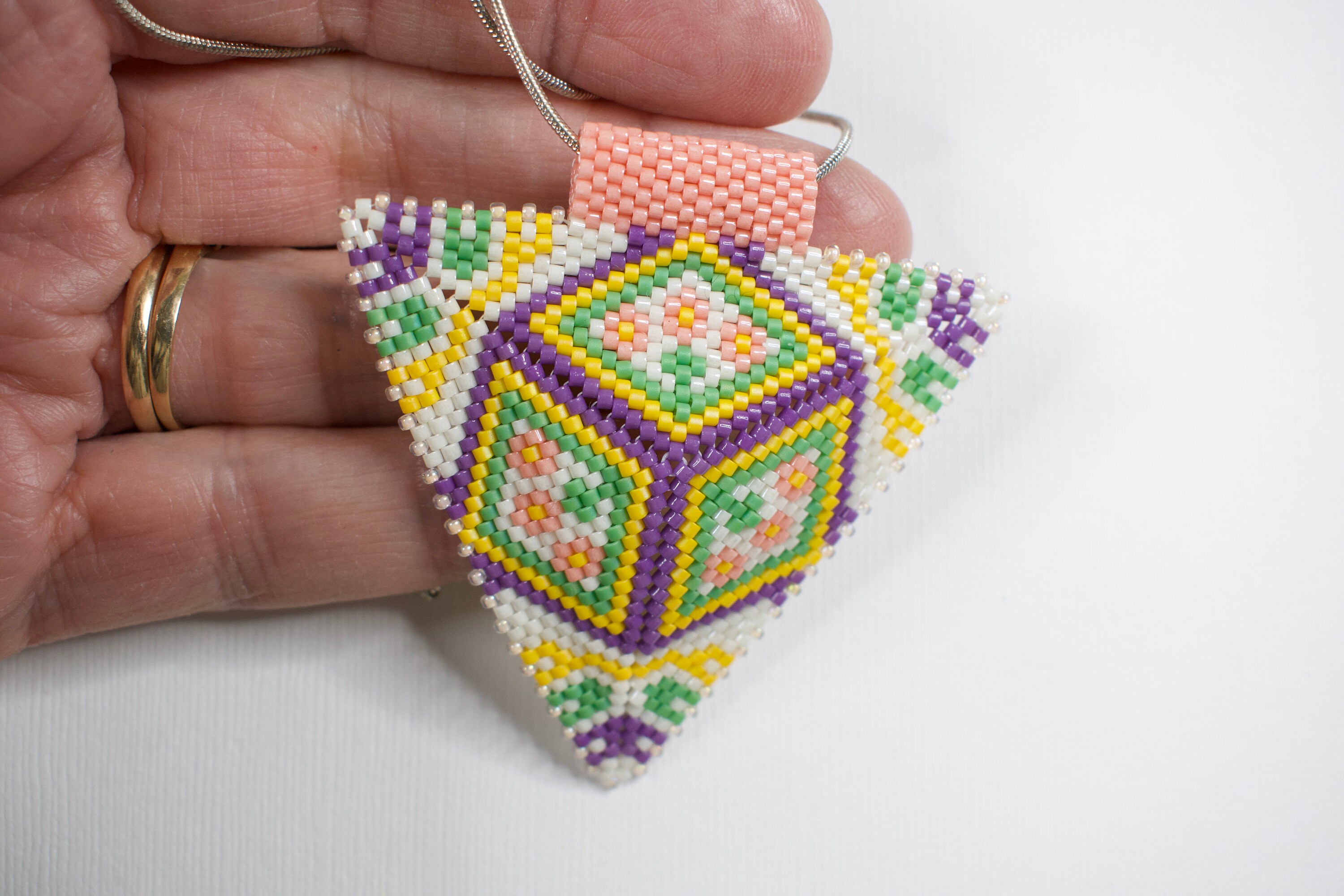 Peyote Delica Pattern, Seed Bead Pattern, Beading Tutorial, Peyote ...