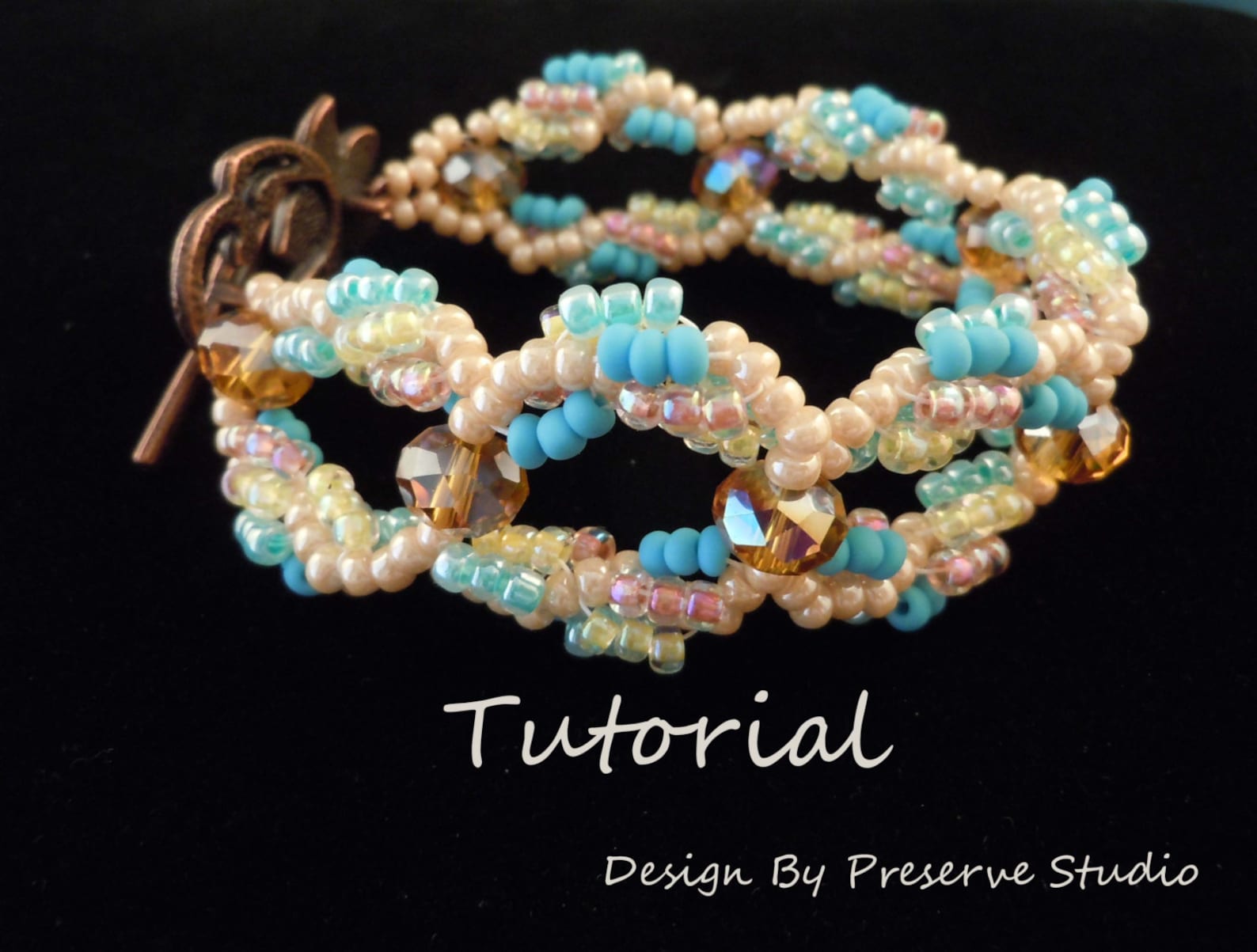 Bracelet Tutorial, Beaded Bracelet Tutorial, Bracelet Pattern, DIY ...
