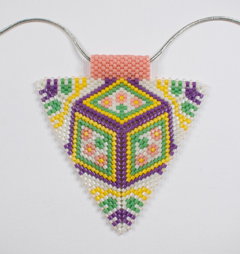 Peyote Delica Pattern, Seed Bead Pattern, Beading Tutorial, Peyote ...